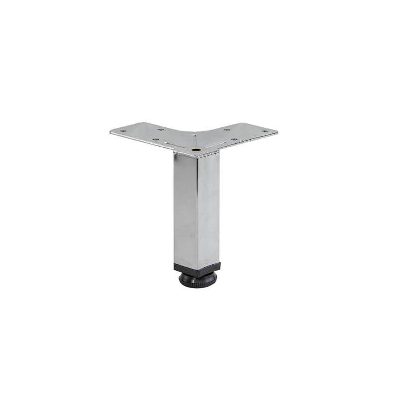 Furniture leg 201 Chrome 25x25 Beslag Design