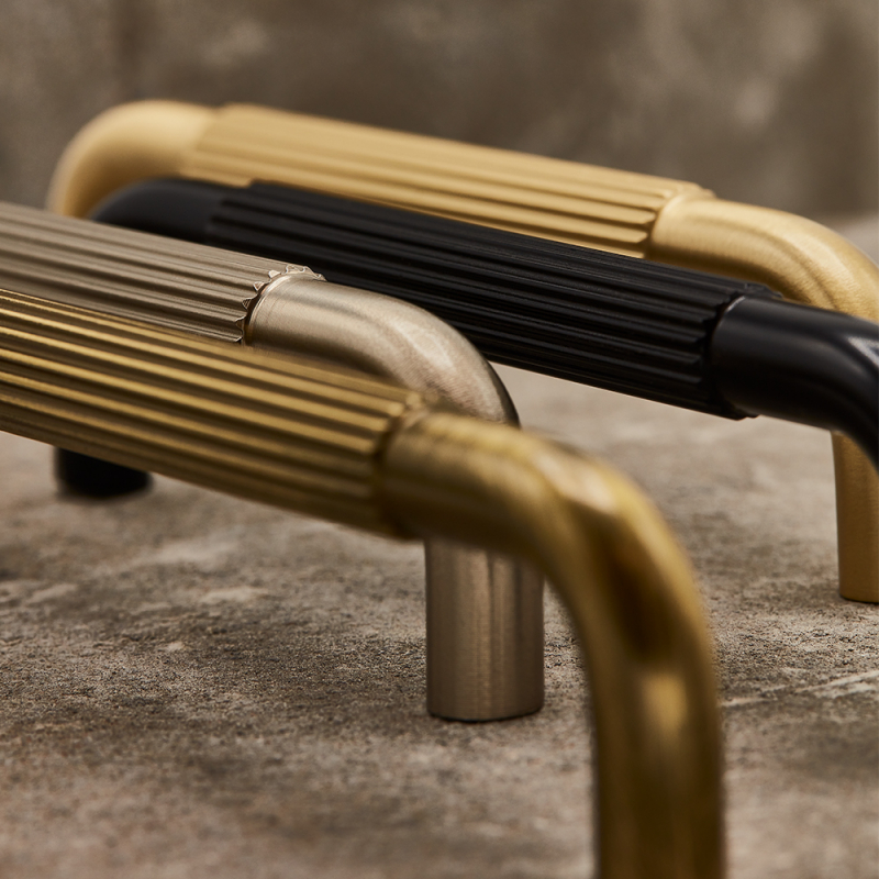 Handle Helix Stripe - Antique bronze | Handles | Beslag Design